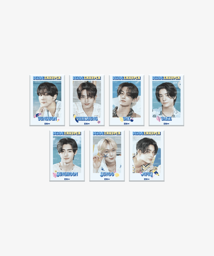 ENHYPEN PHOTO CAN BADGE – IPDEOK MERCH ENTERPRISE (003579791-A)